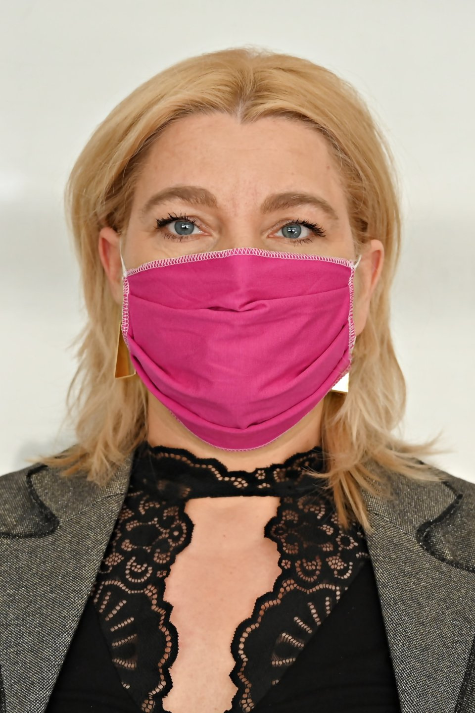 PROTECTIVE FLEECE MASK Różowy | Assortment \ Protective Mask - Eldar